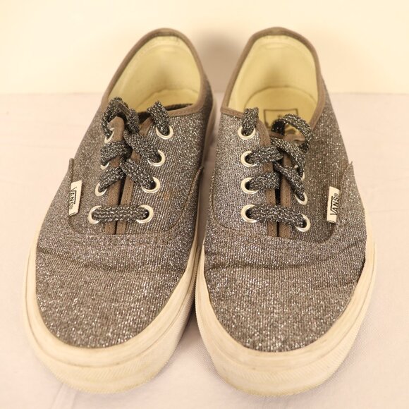 Vans | Shoes | Vans Athletic Womens Shoes Gray With Sparkles Size Us ...